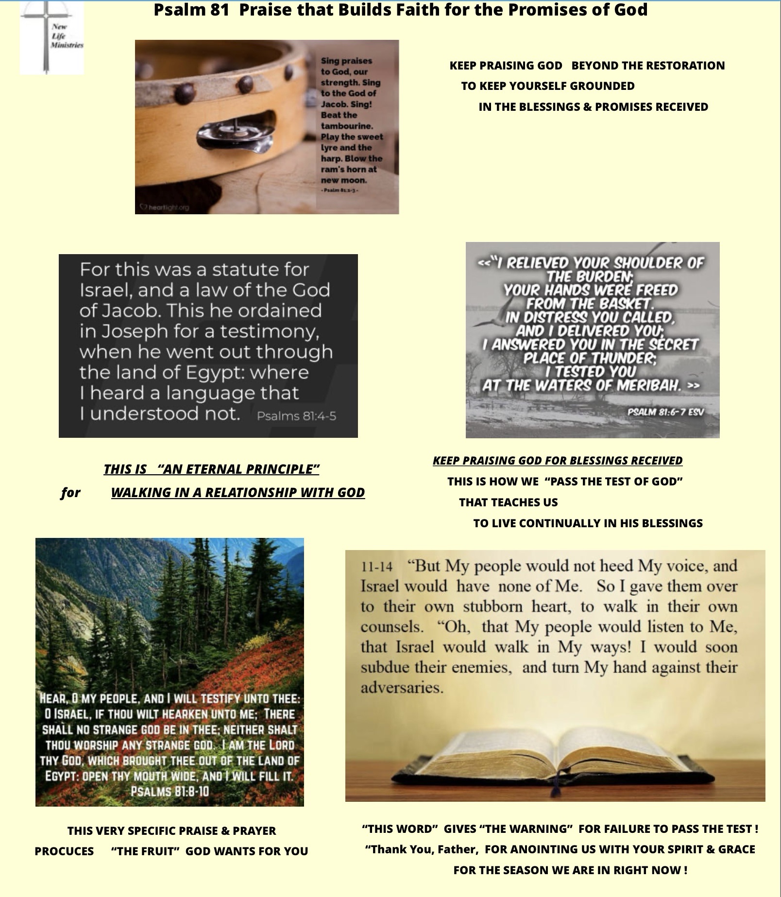 Praise That Builds Faith – From Pity to Praise